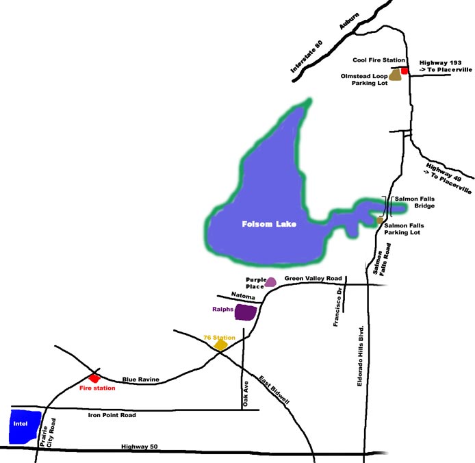 Olmstead Loop Directions